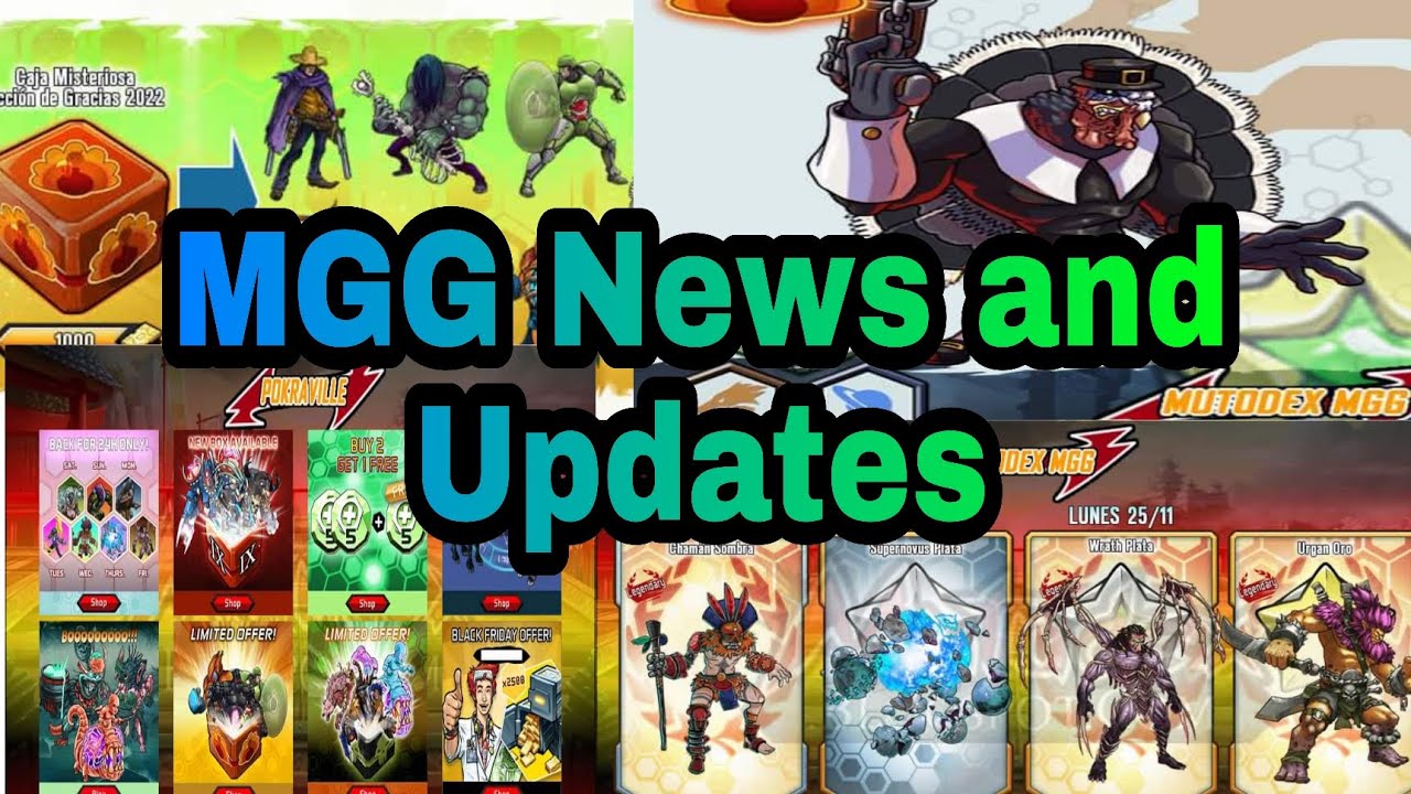 MGG News And Updates from November 19-25,2022 (Urgan Is Back)New Mutant ...