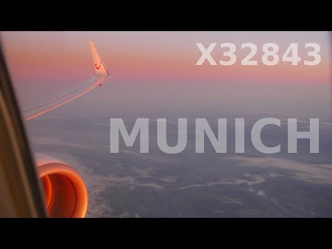 Early Morning Landing at Munich Airport (EDDM) || FULL APPROACH - YouTube