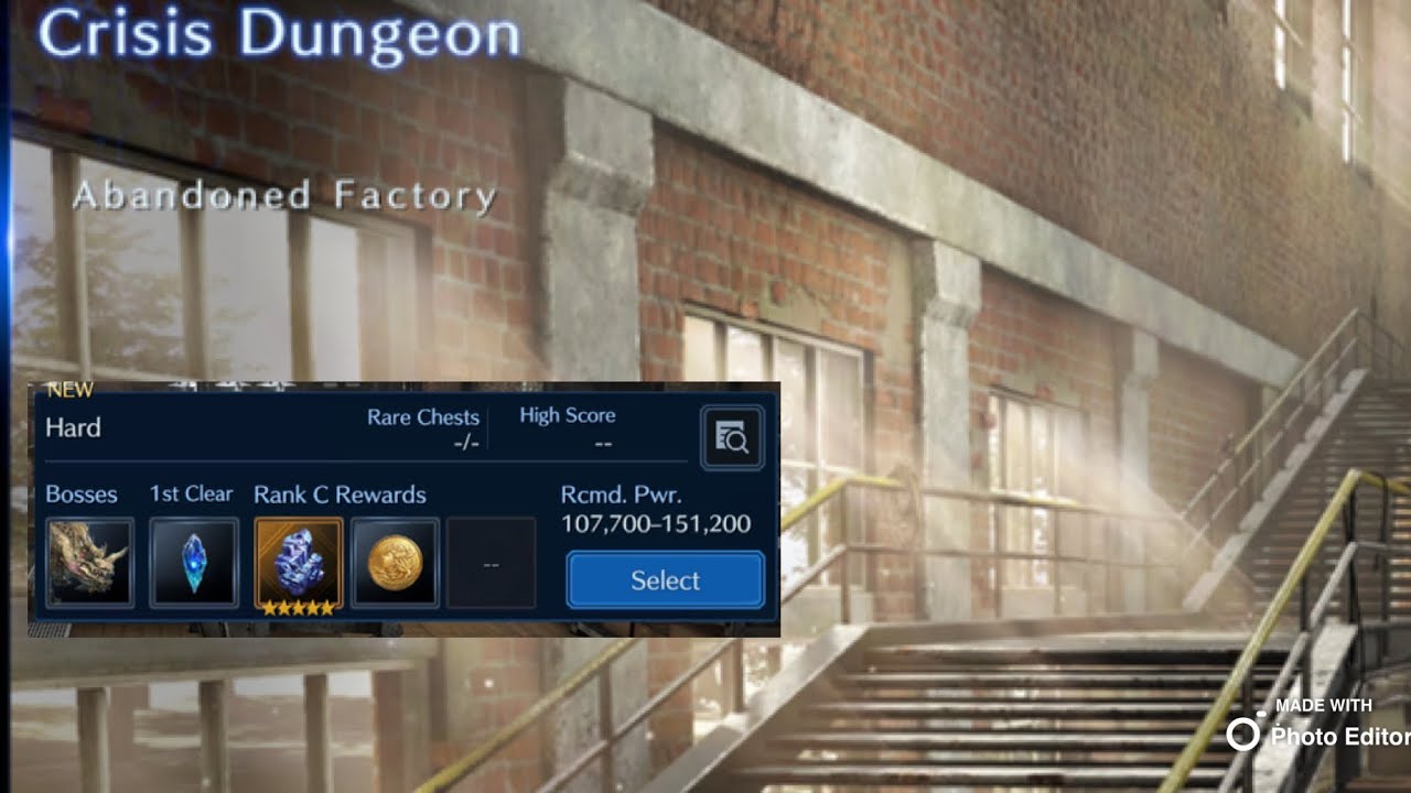 FF7 ever crisis Abandoned Factory Hard S+ complete #finalfantasy7evercrisis - YouTube