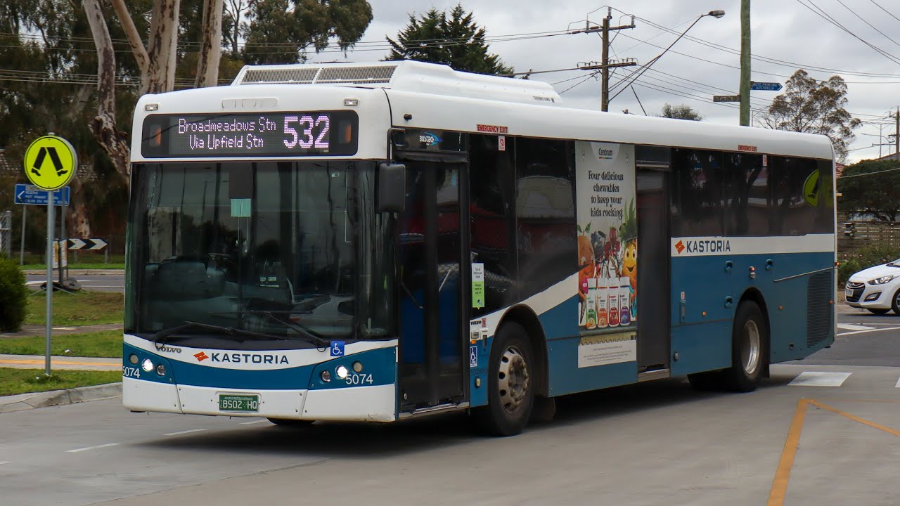 Kastoria Bus 5074 Volvo B7RLE, Bustech "VST" - YouTube