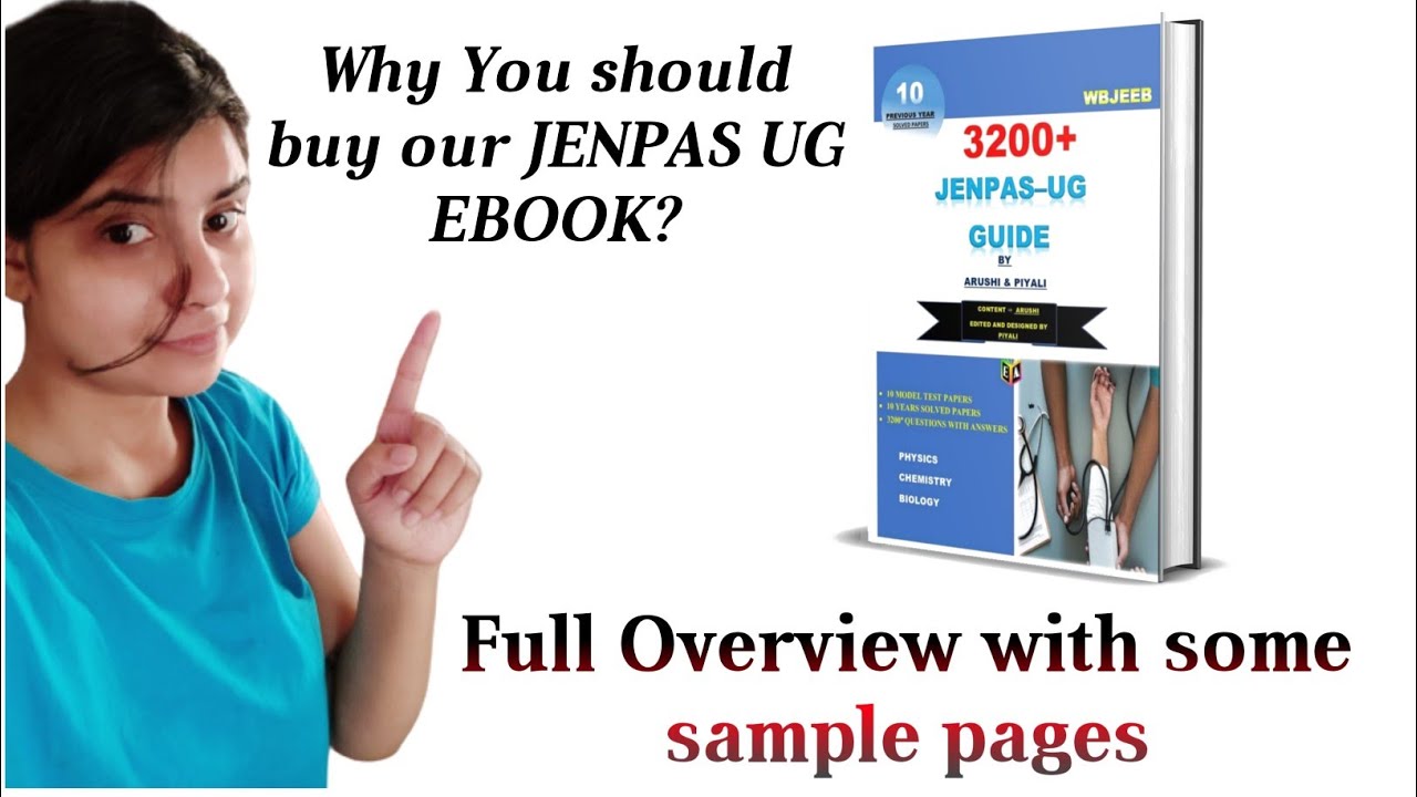 Overview of JENPAS UG Book || How to purchase our ebook - YouTube
