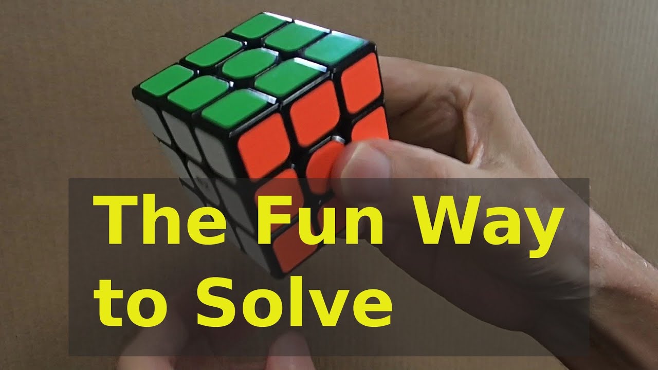 The fun way to solve the Rubik's cube without needing complex ...