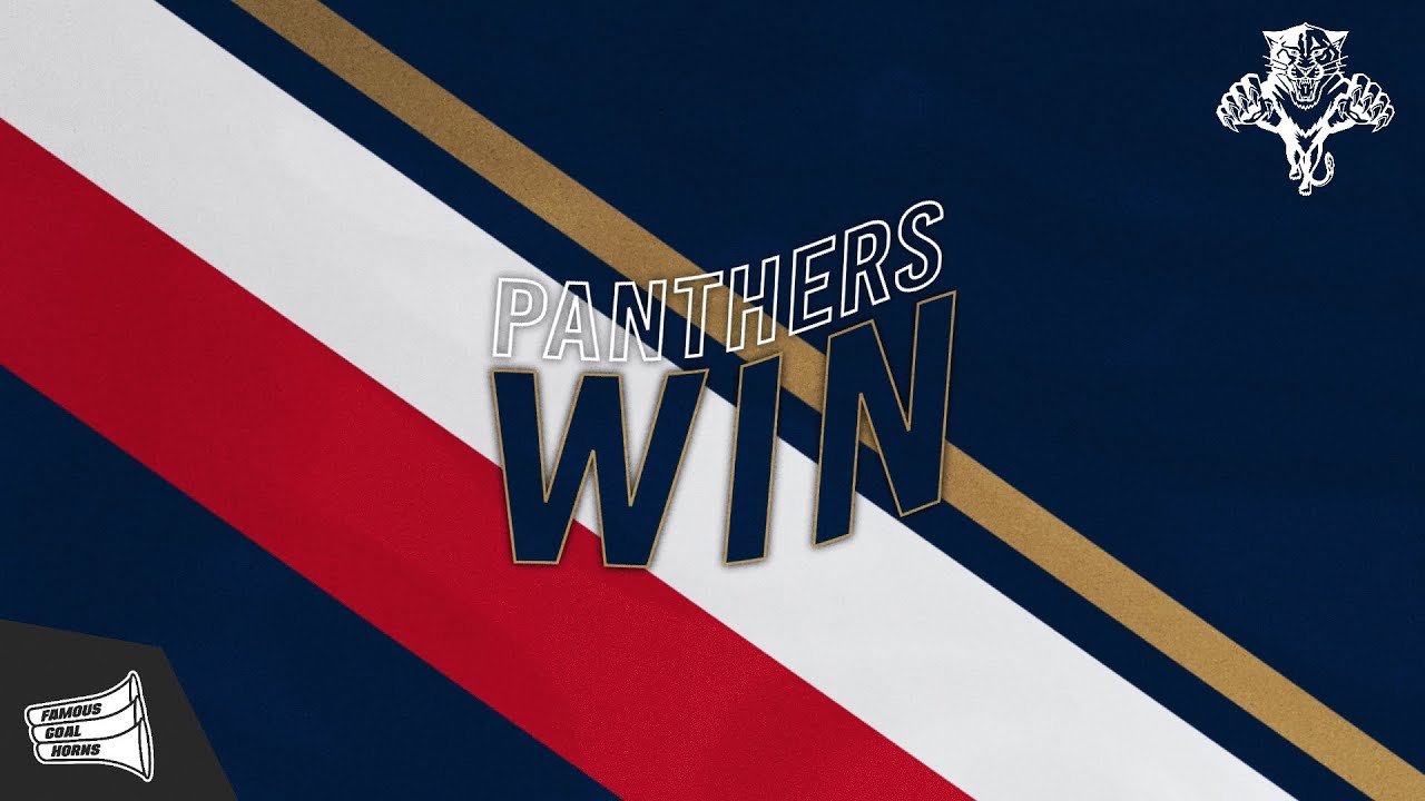 Florida Panthers 2021 Win Horn - YouTube