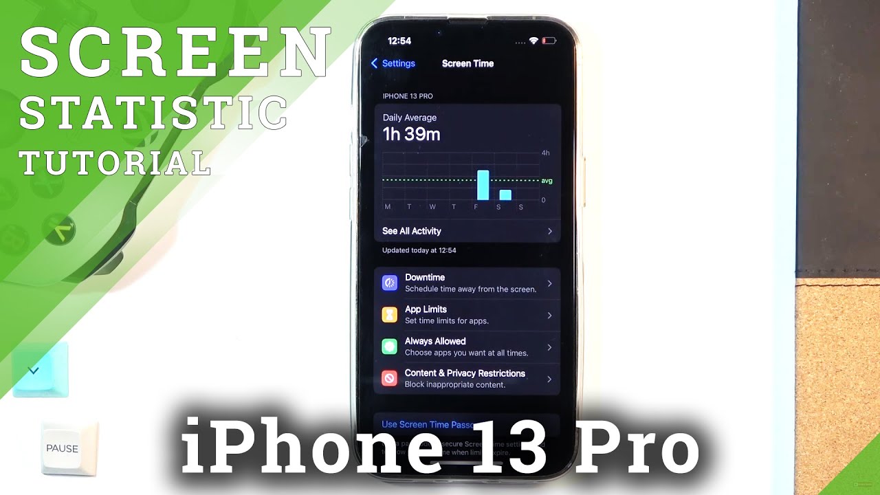 How To Check Total Screen Time On IPhone 13 Pro Display Statistics how-to-check-total-screen-time-on-iphone-13-pro-display-statistics