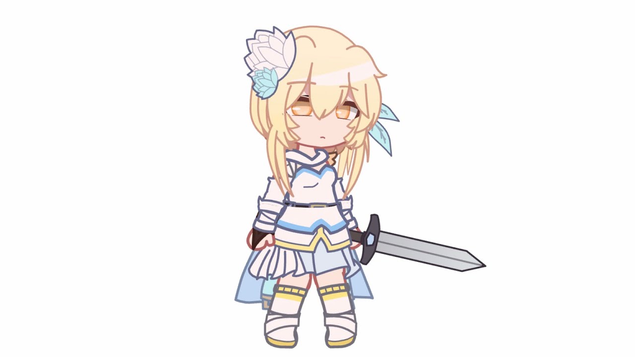 Lumine in Gacha Club (Genshin Impact/Gacha Club) - YouTube