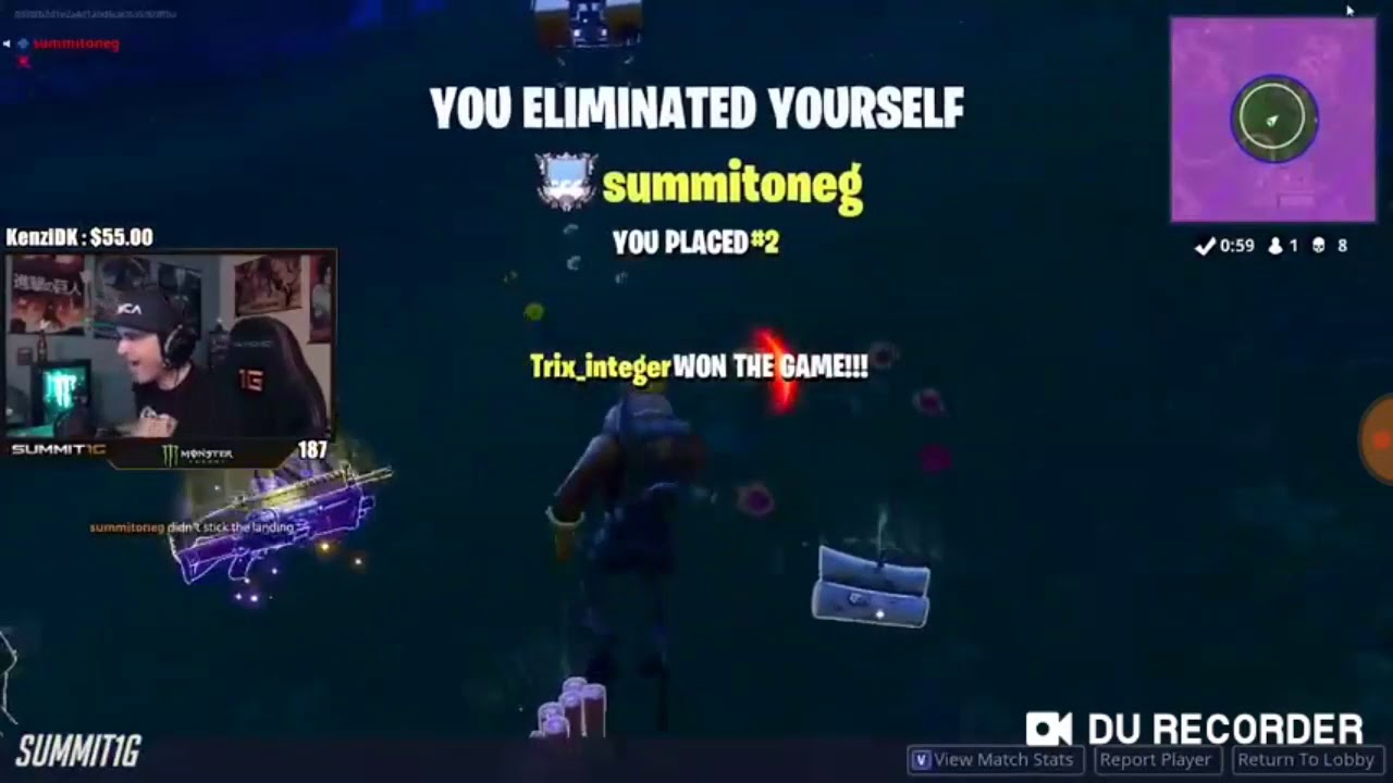 Summit1G Runs Away *RAGE* - YouTube