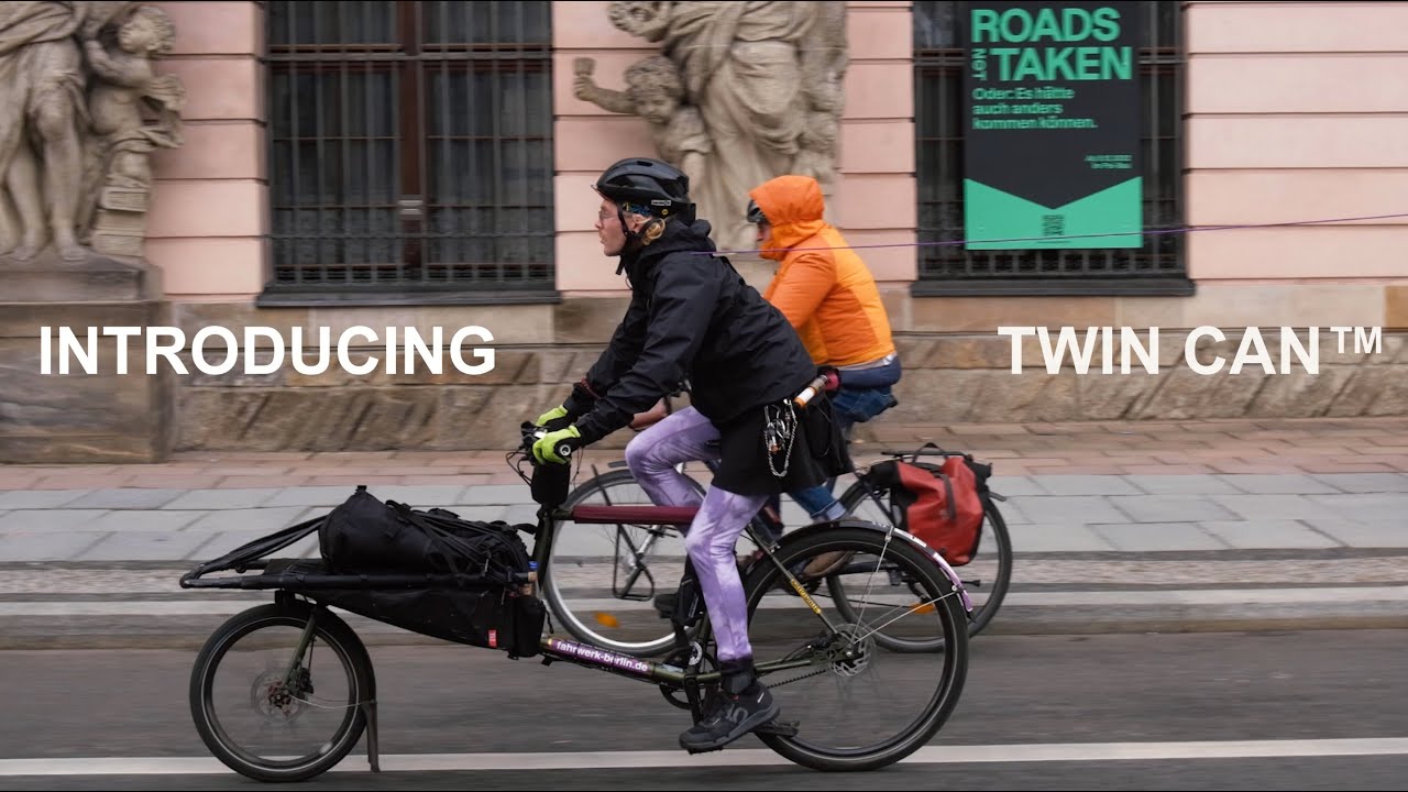Introducing TWINCAN™️ - the brand new tool for bike messengers - YouTube
