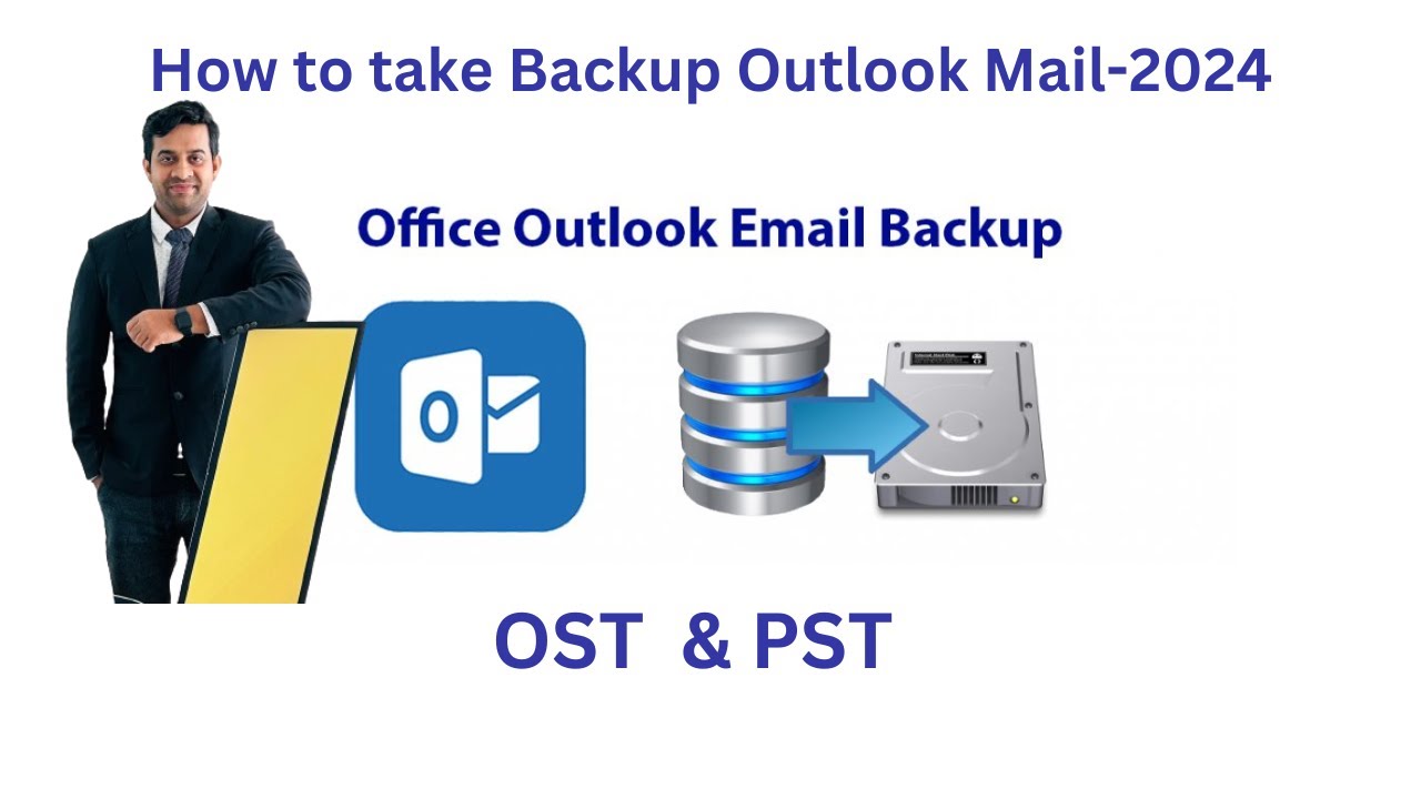 How to take backup Outlook Mail 2024 Bangla🌱Microsoft Outlook Tutorial🌱 ...