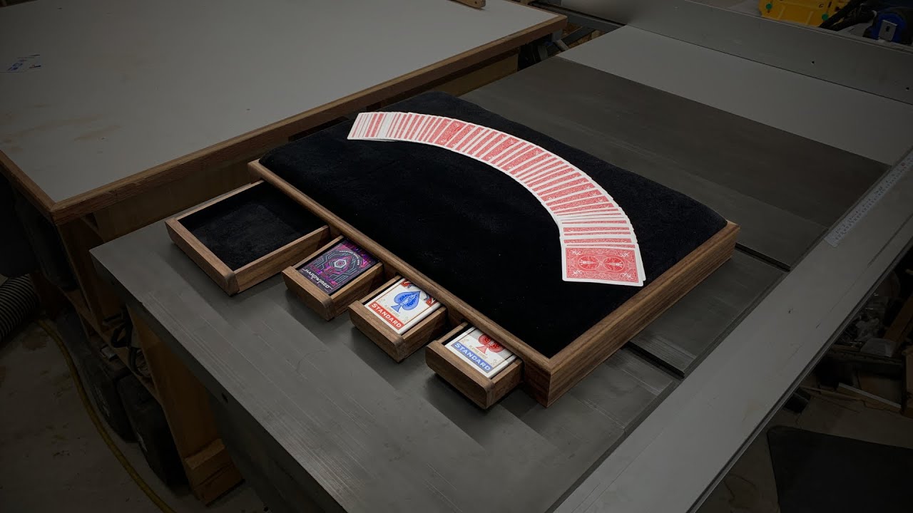 I Built A Close Up Magic Pad - YouTube