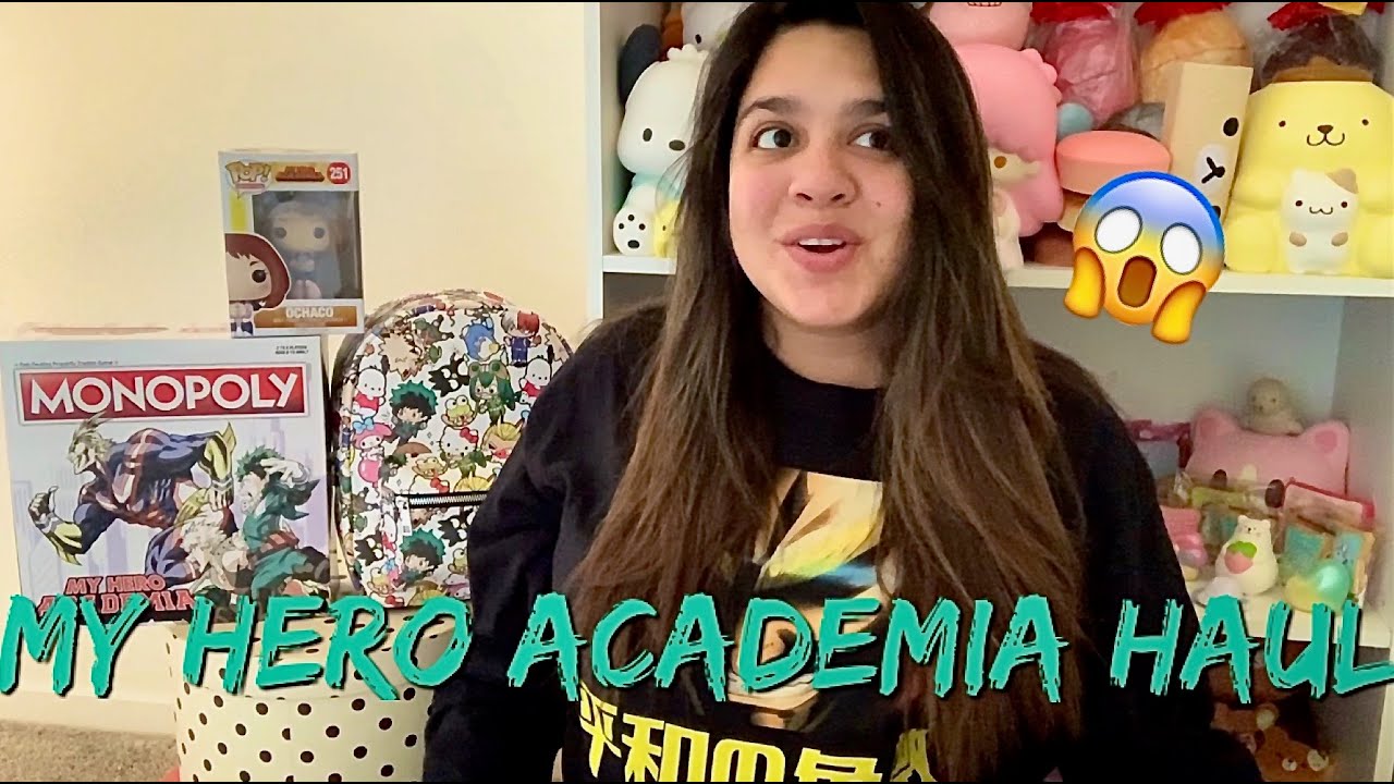 My Hero Academia Christmas Haul 🎄 - YouTube