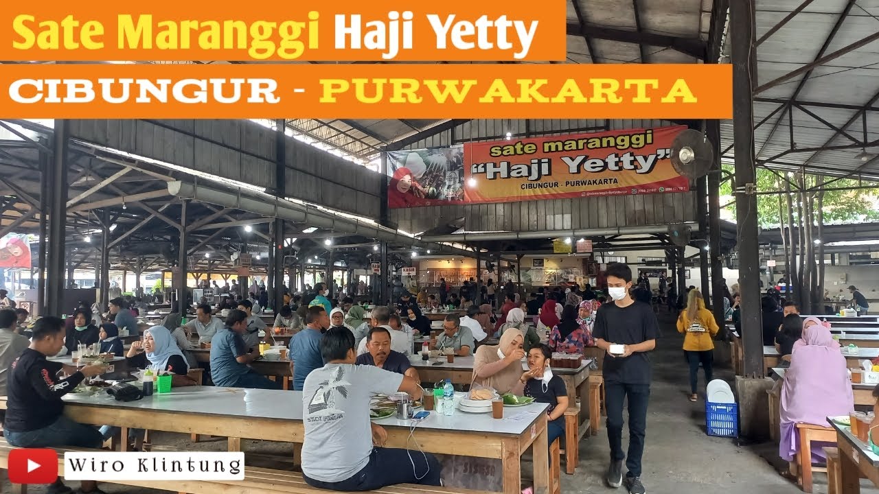 Sate Maranggi Haji Yetty Cibungur Purwakarta - YouTube