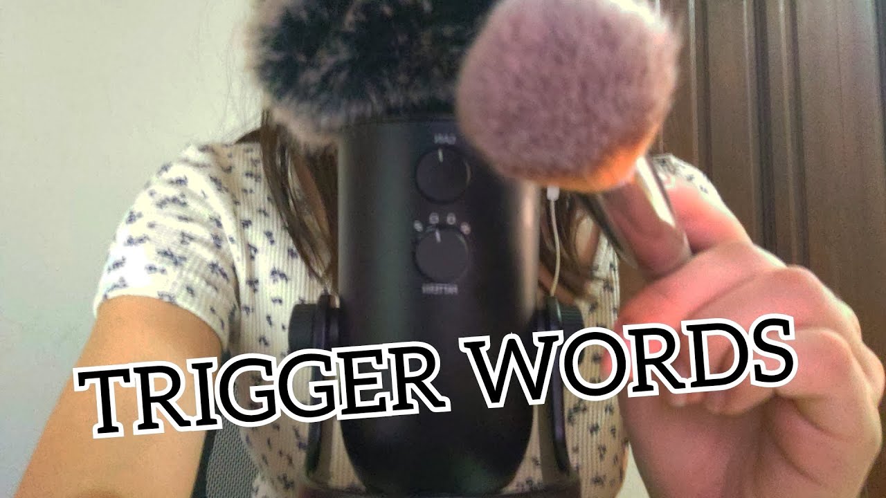 ASMR tingly trigger words ⚡ - YouTube
