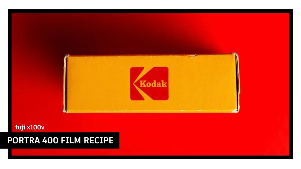 My KODAK PORTA 400 Film Recipe + Sample Photos : Fujifilm - YouTube