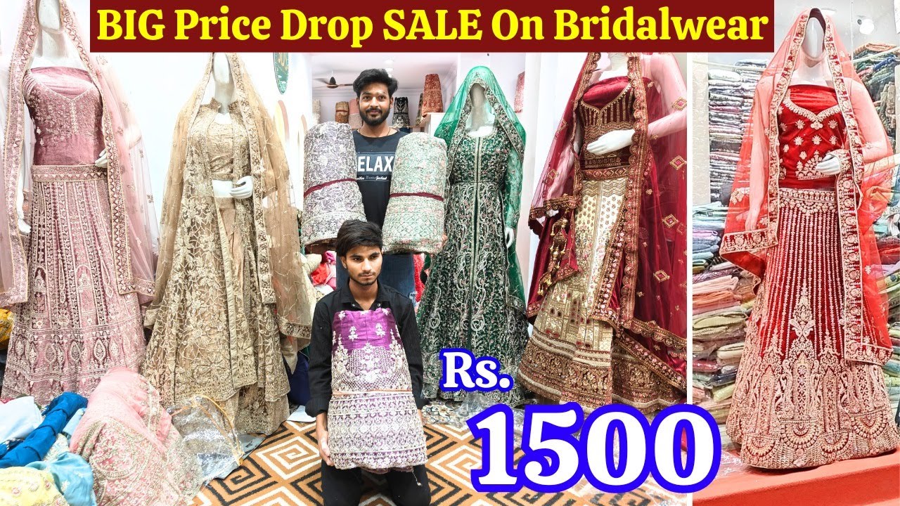 Hyderabad Tolichowki Bridal Collection BIG Price Drop SALE Fancy Partywear Lehenga Long Frocks ...