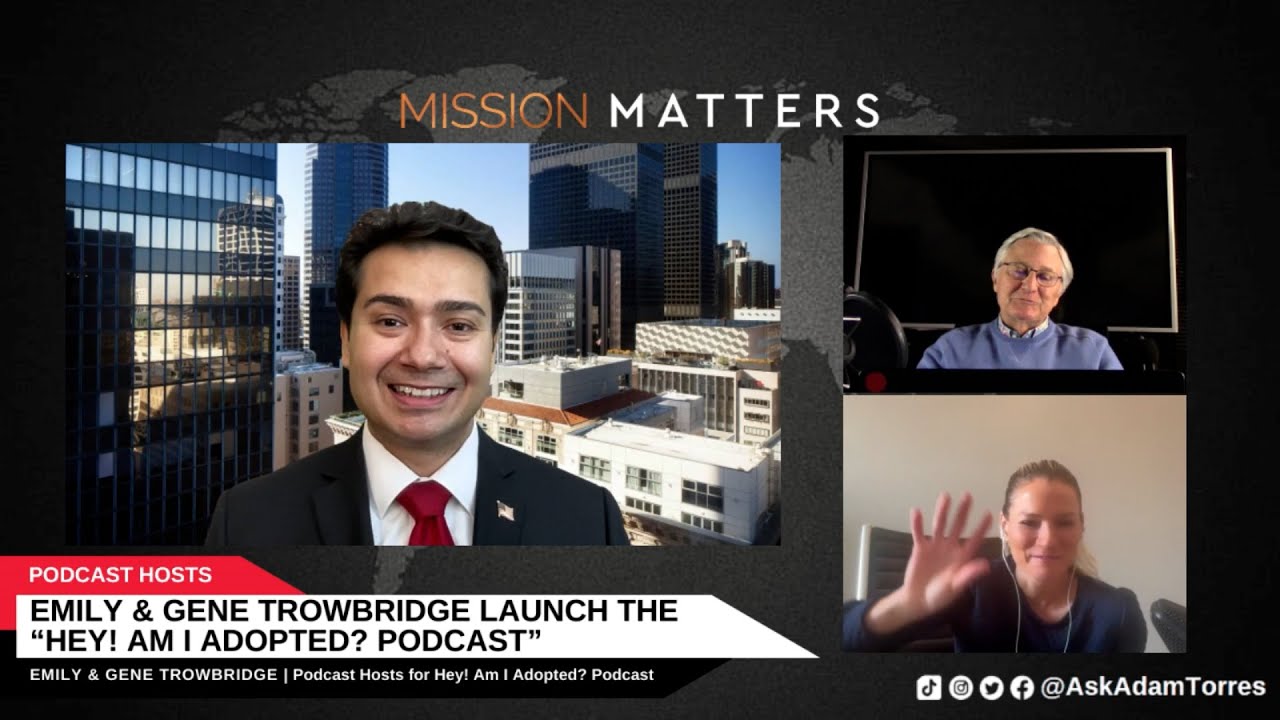 Emily & Gene Trowbridge Launch the “Hey! Am I Adopted? Podcast” - YouTube