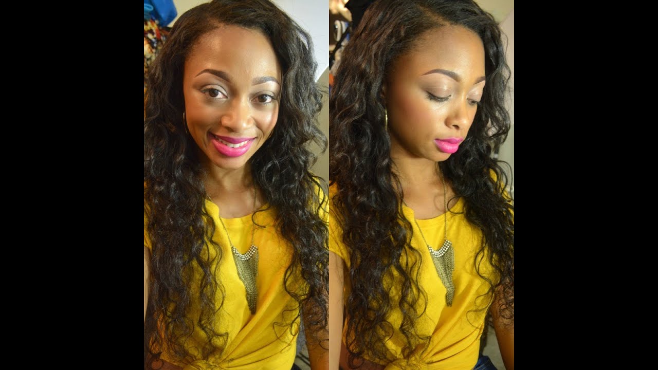 DY Hair Virgin Malaysian Natural Wave Review w/ Clip-In How-To - YouTube