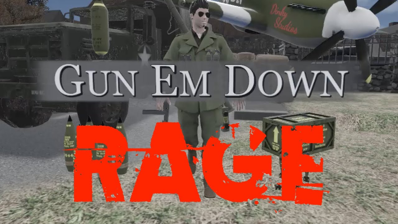 Vr Chat Gun Em Down RAGE Funny Compilation YouTube