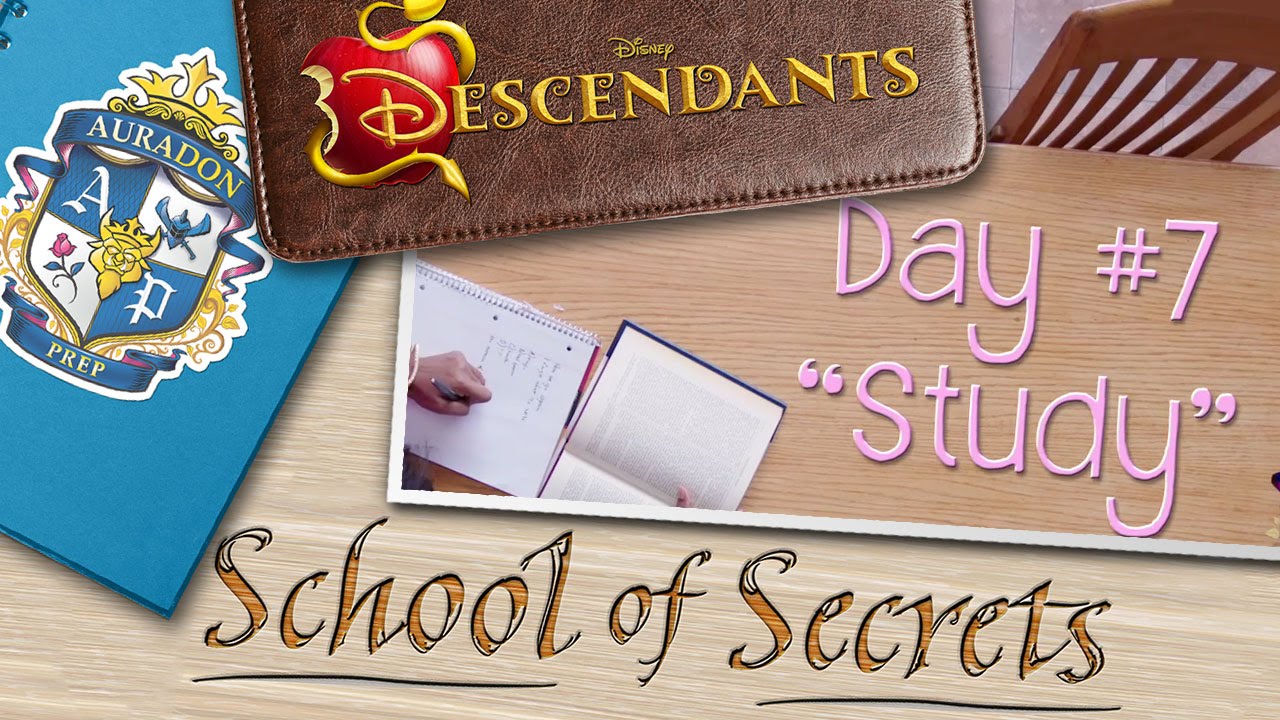 Day 7: Study | School of Secrets | Disney Descendants - YouTube
