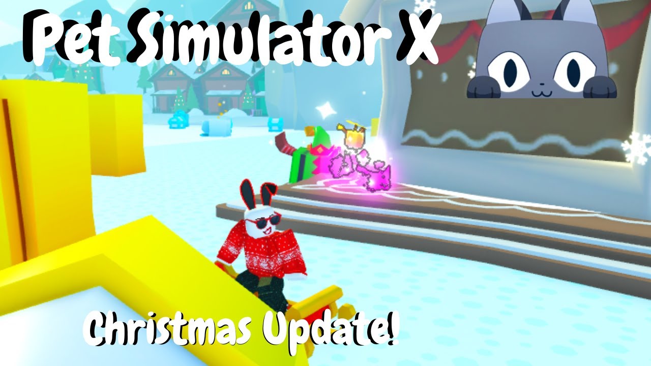 The new Christmas Update in Pet Simulator X is here! Pet Simulator X ...