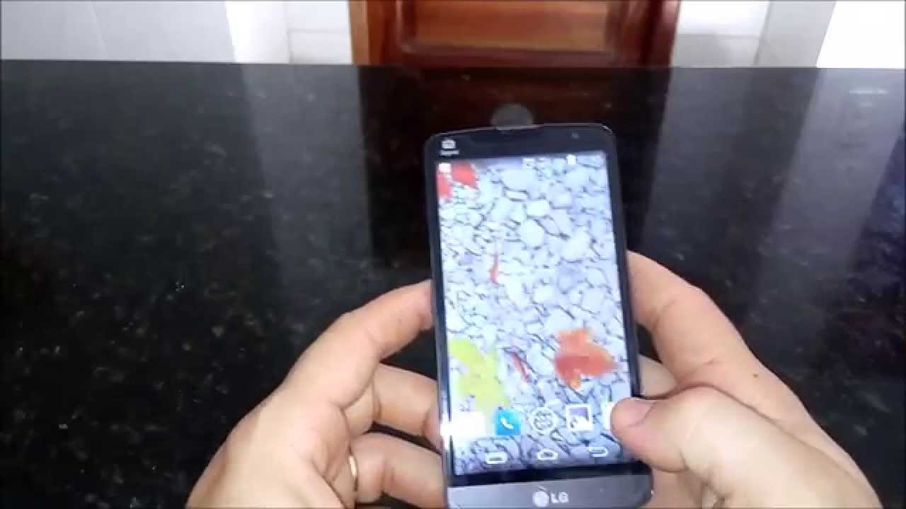GPS LG Lprime D337 - YouTube