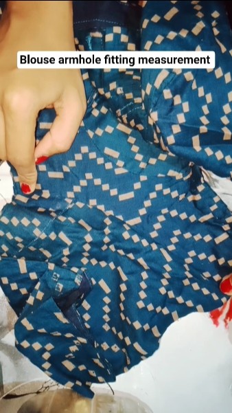 blouse armhole fitting measurement #shorts #sewing - YouTube