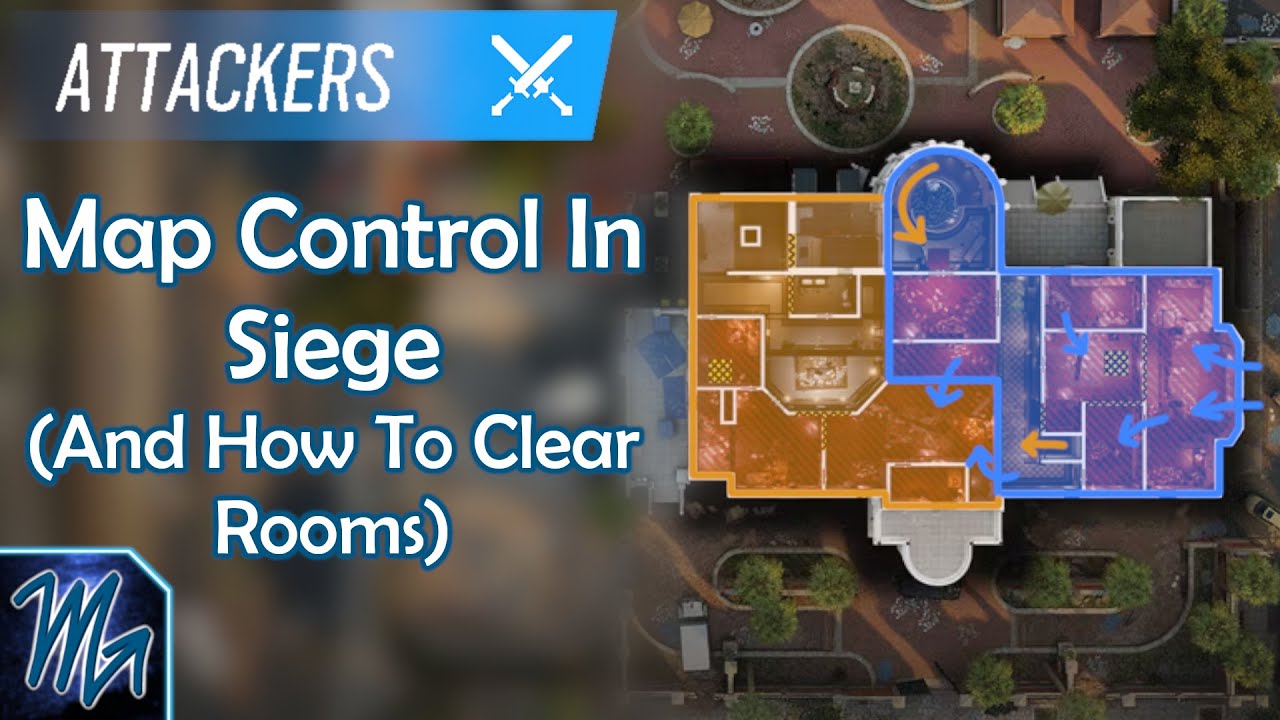 Map Control In Siege (And How To Clear Rooms) - YouTube