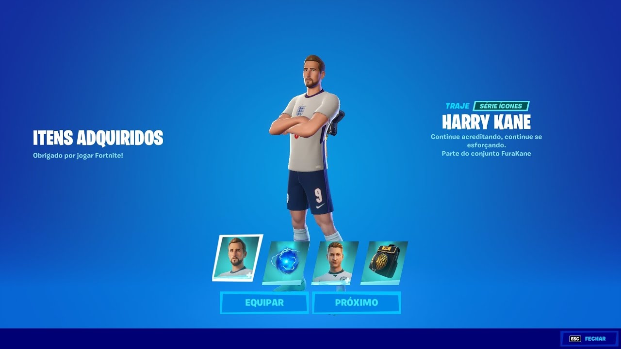 NOVAS SKINS "HARRY KANE" E "MARCO REUS" (Fortnite) - YouTube
