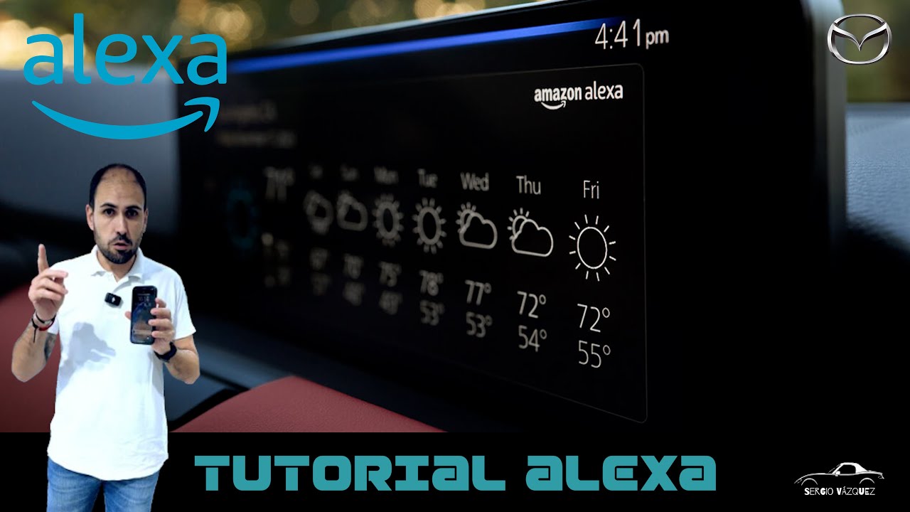 Tutorial ALEXA en Mazda 2025 - YouTube