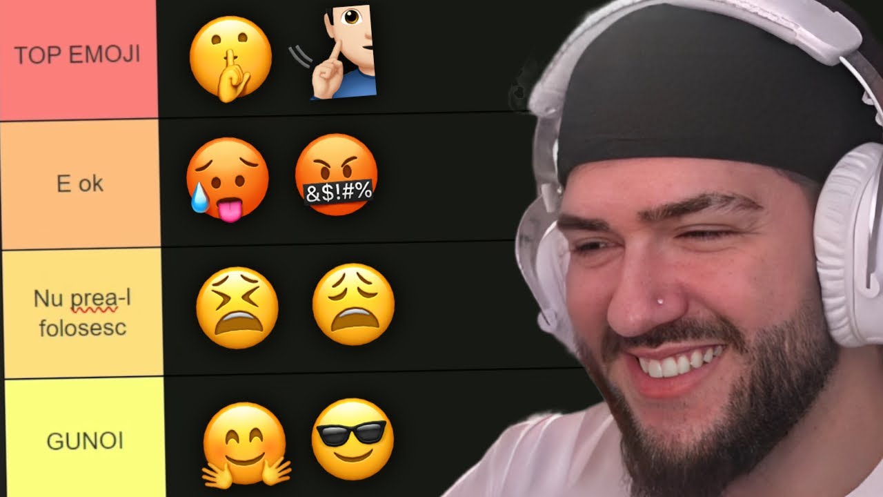 Tier List cu Emoji-uri - YouTube