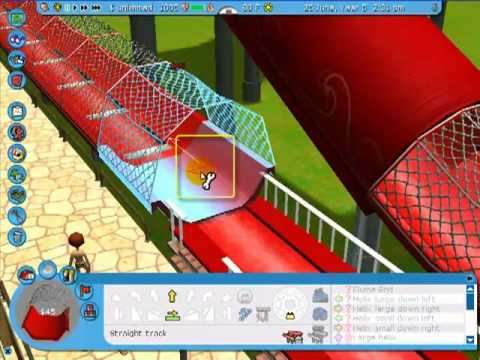 RCT3 - Tutorial - Aqua Blaster - YouTube