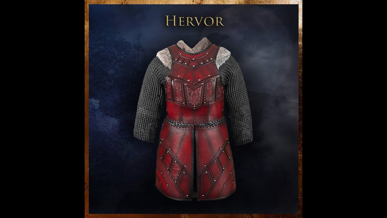 Introducing The Hervor Leather Armour - YouTube
