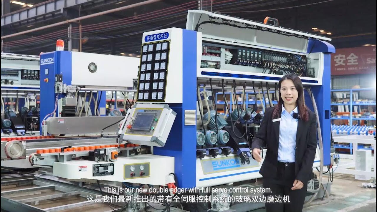 High efficient solution for glass edging, smart glass double edging ...