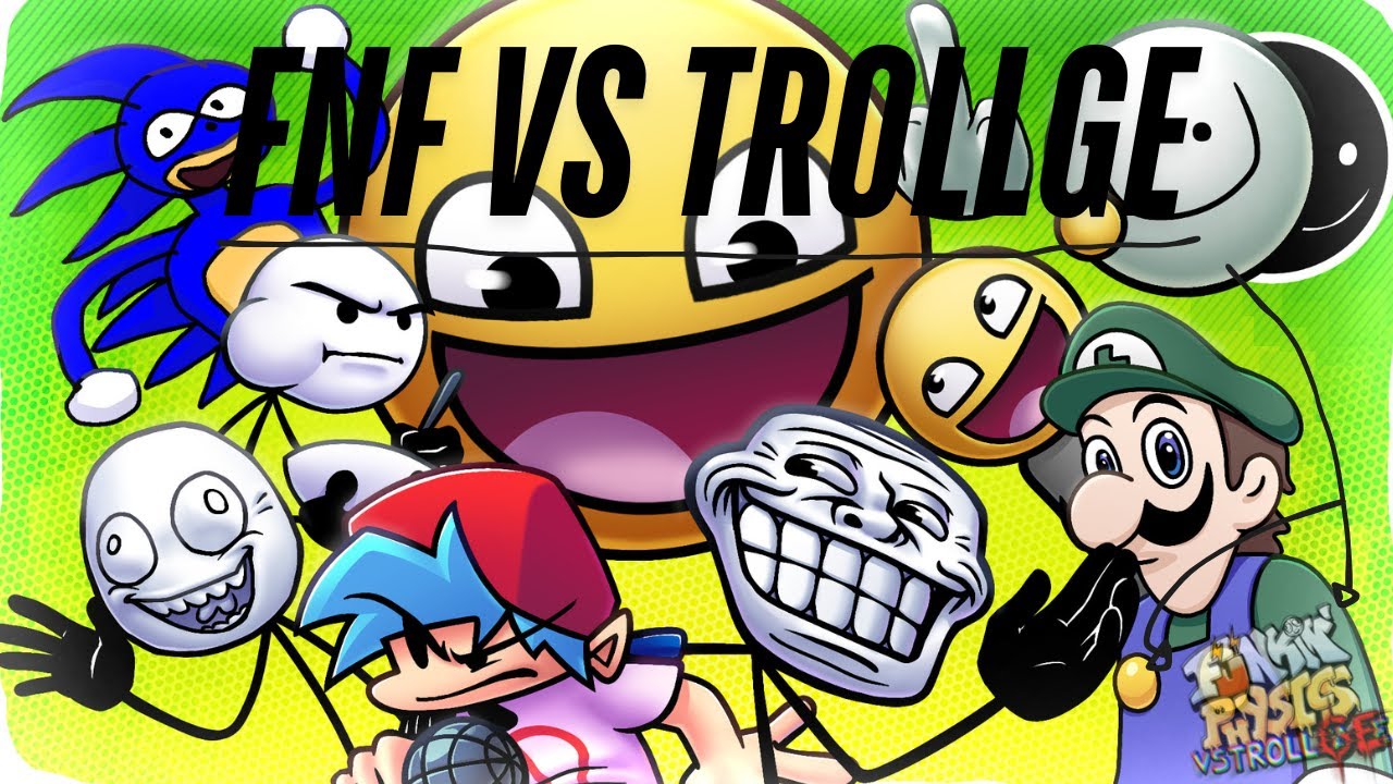 FNF vs Trollage (Full mod) - YouTube