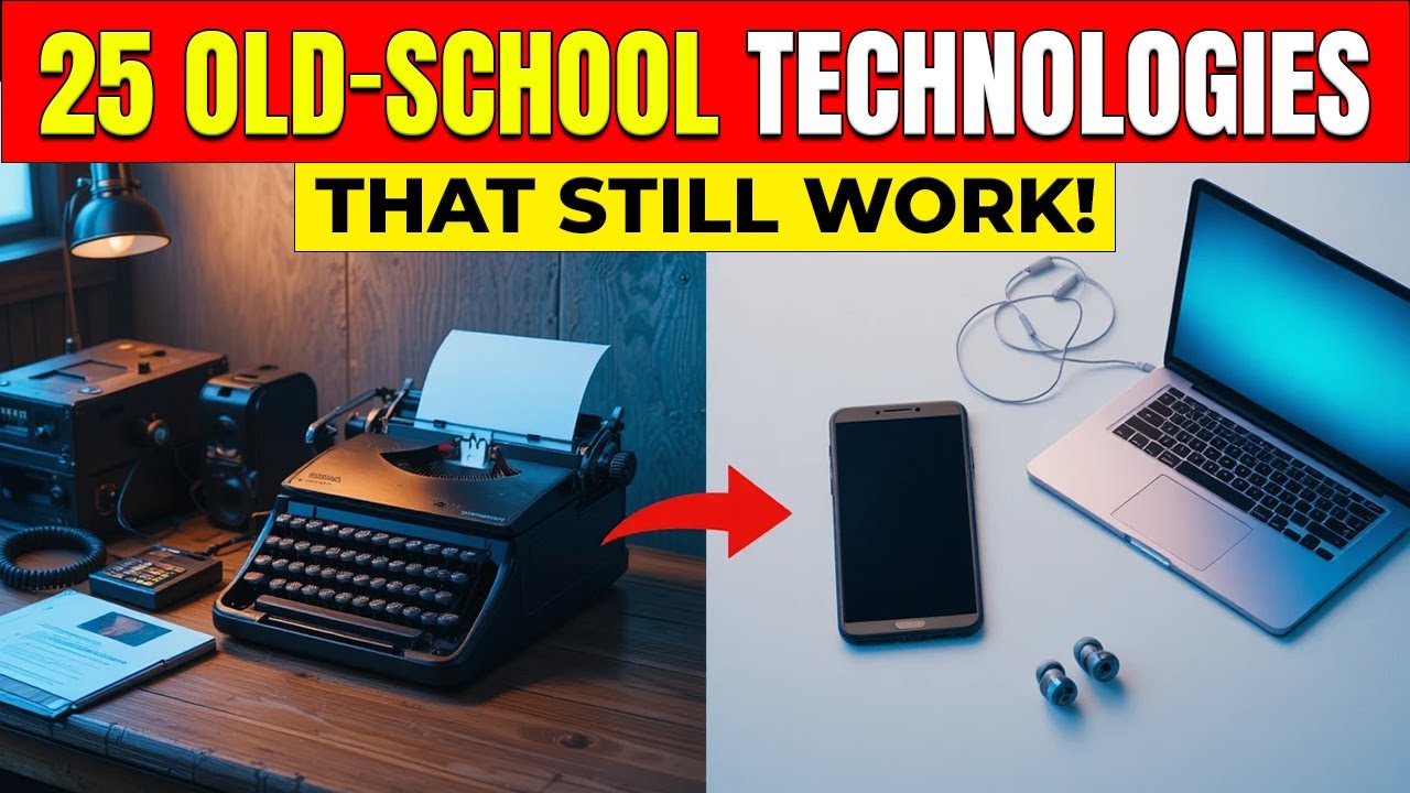 25 Old-School Technologies That Still Beat Modern Ones | Genius In ...