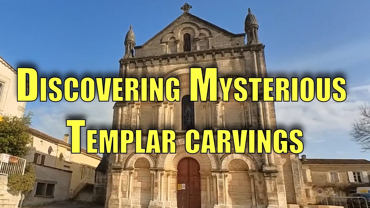 🐑Champniers Bourg Saint Eulalie Church & Chez Nini Lunch Hidden Templar ...
