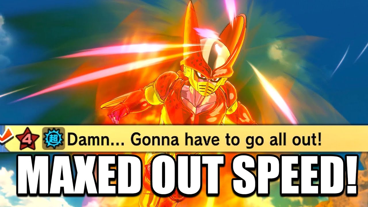 I CREATED THE FASTEST BUILD POSSIBLE | MAX SPEED BUILD | XENOVERSE 2 ...