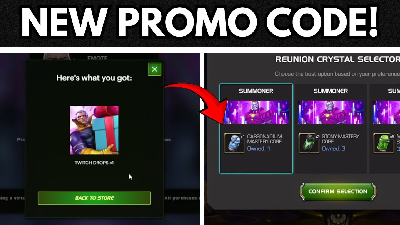NEW PROMO CODE IS HERE! | MCOC PROMO CODE - YouTube