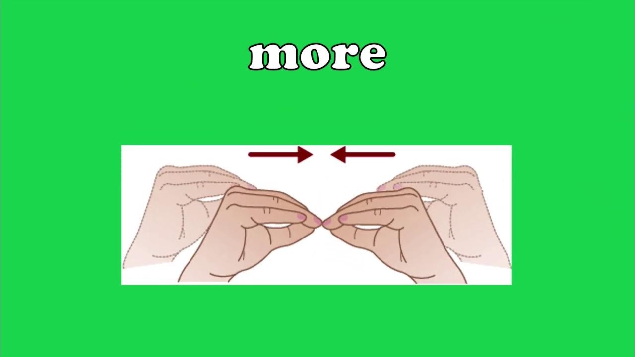 More, All Done *New and Improved* [Sign Language Songs &amp; Videos] - YouTube