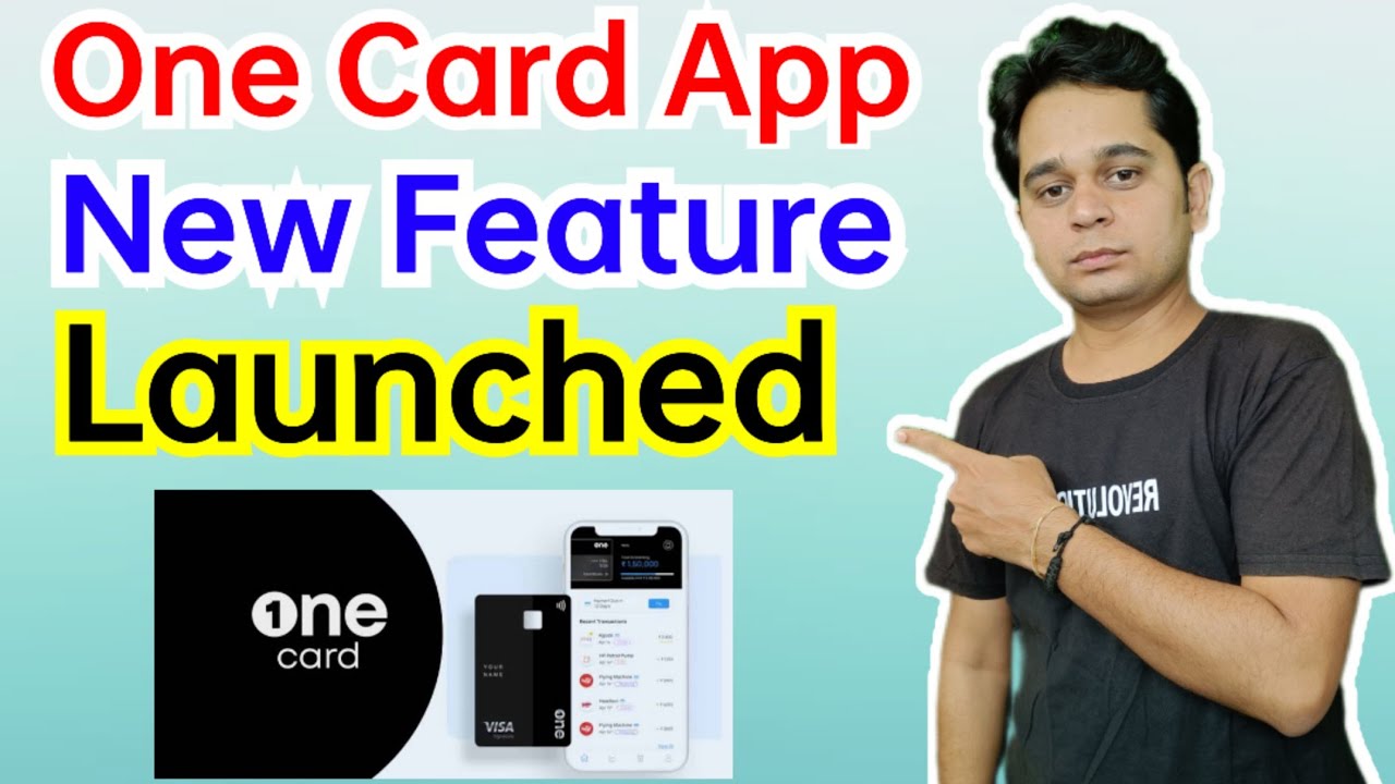 One Card App New Feature Launched ? - YouTube