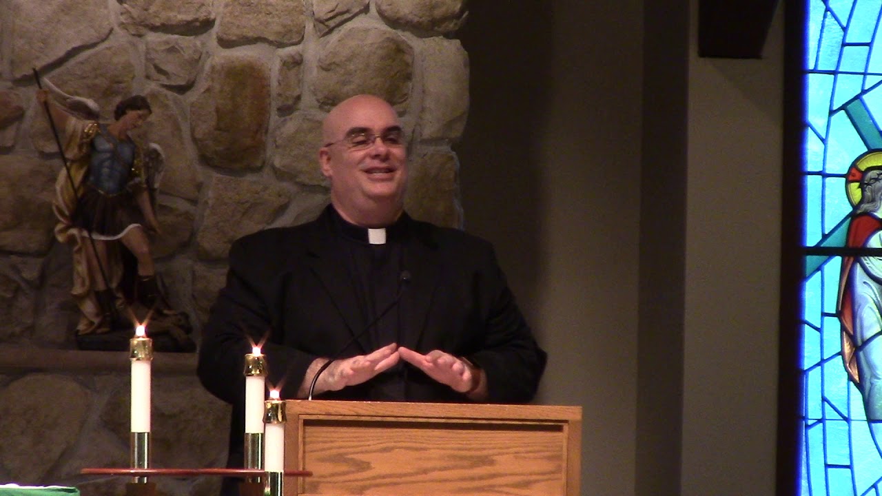Father John Updates Parishioners - YouTube
