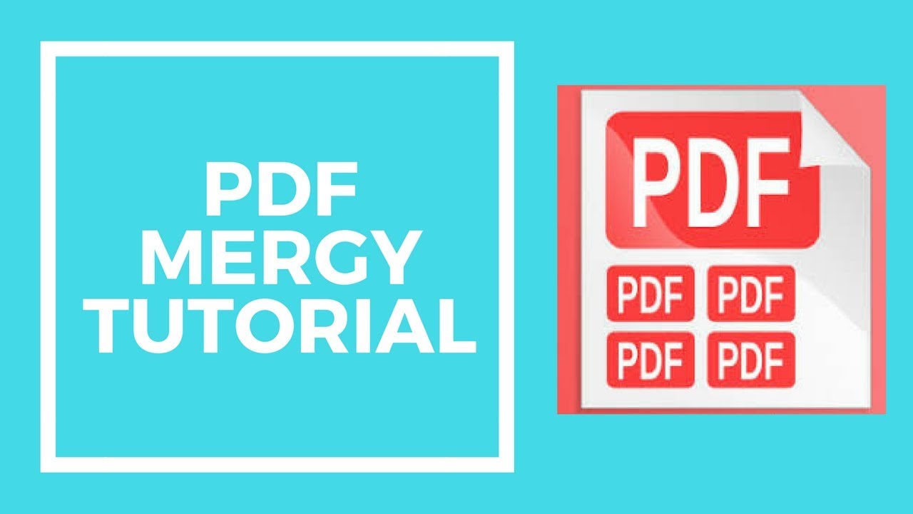 PDF Mergy Tutorial 1/25/2018 - YouTube