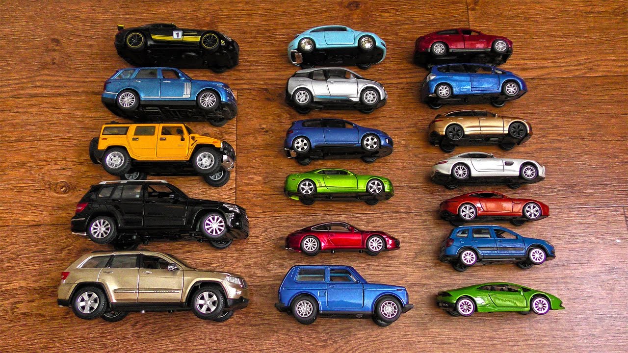 Combination of Various Diecast Cars - YouTube