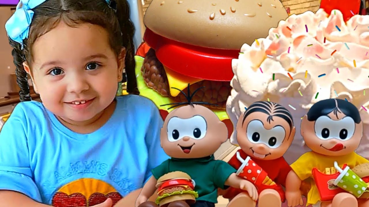 LANCHE DIVERTIDO COM A TURMA DA MÔNICA ! - YouTube