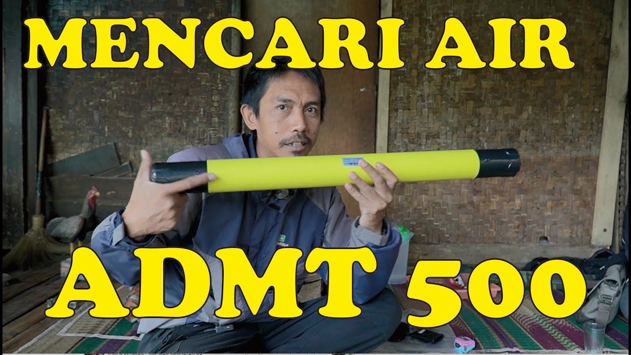 alat pencari sumber air canggih untuk sumur bor ADMT 500 - YouTube