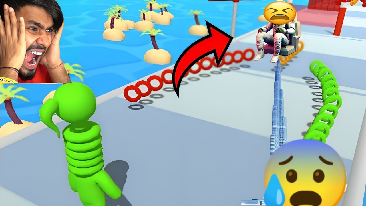 Long Neck | Long Neck Run | 3D Running Game | Burj Khalifa Top Up | Best running Game - YouTube