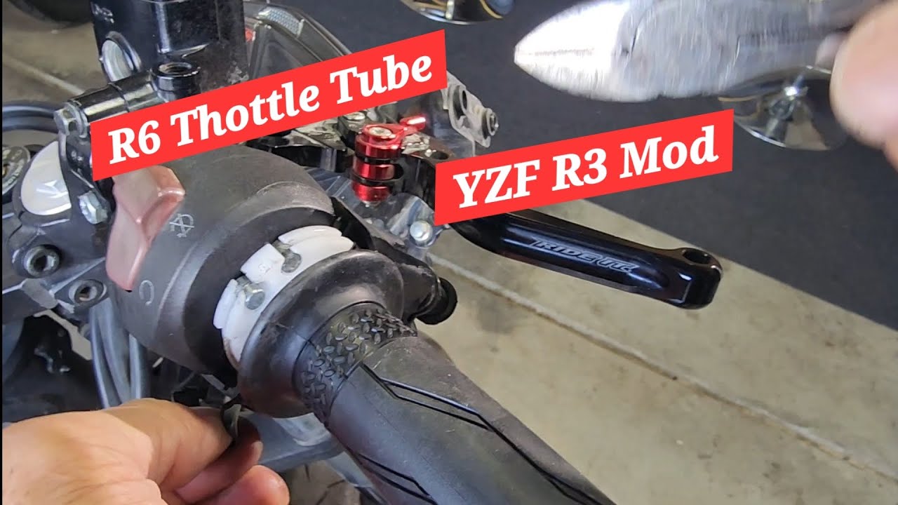 R3 to R6 Throttle Tube Mod. #YZF - YouTube
