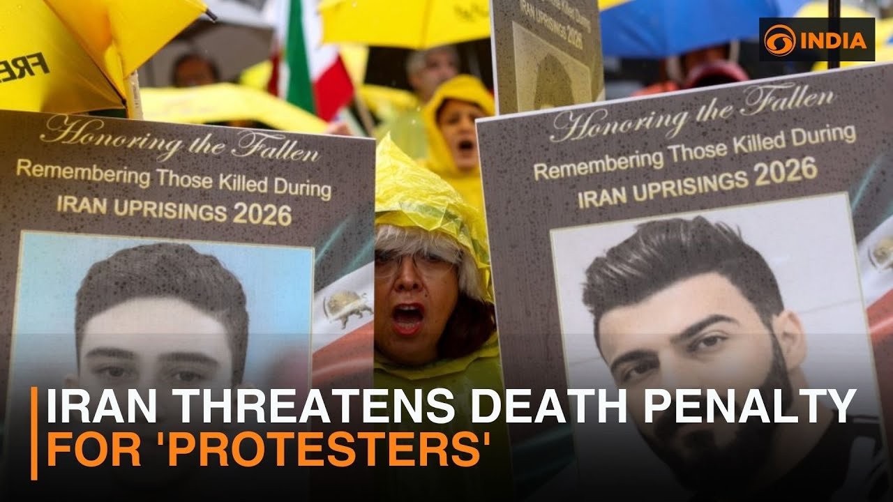 Iran threatens death penalty for 'protesters' - YouTube