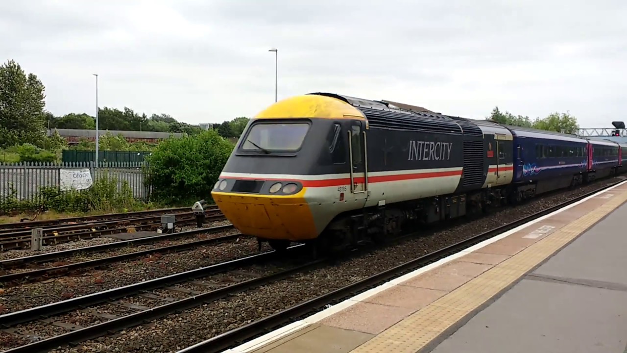 Class 43 HST Old Swallow Colours - YouTube