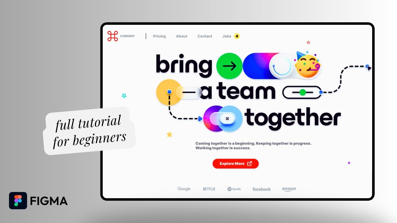 3D Figma Web Design | Best Figma Tutorial 2024 - YouTube