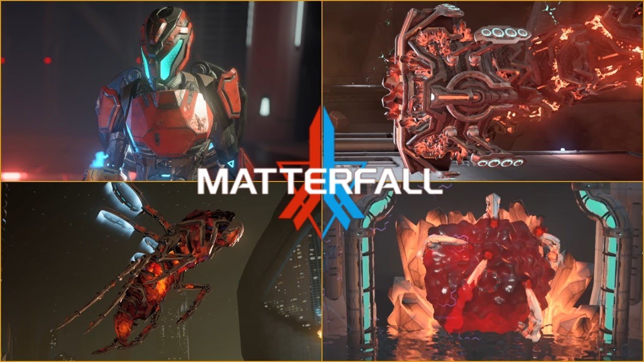 Matterfall – Все боссы без урона на Мастере – All Bosses No Damage on Master difficulty - YouTube